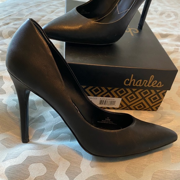 Charles David | Shoes | Charles David Angelica Black Heels Size | Poshmark